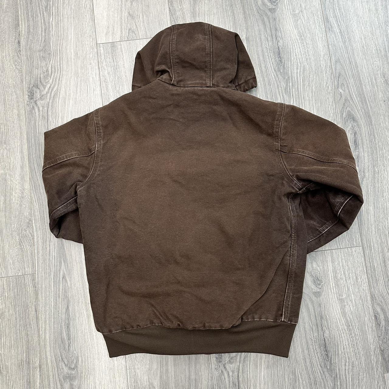Carhartt Duck Jacket Brown Size: Women’s Medium... - Depop