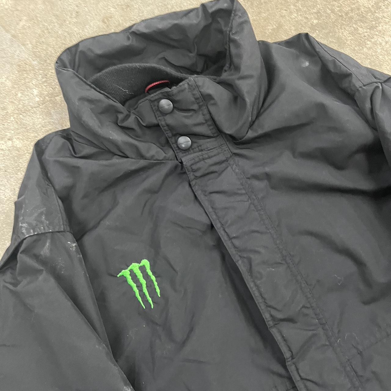 monster energy jacket | size XL - Depop