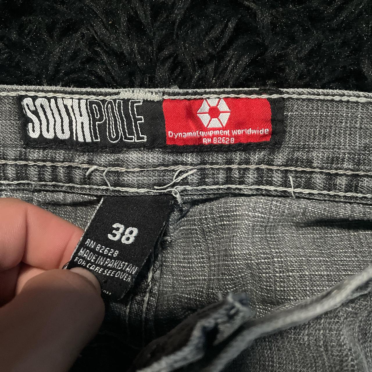 Southpole Red Tabs (38x30) 9 leg opening pretty... | Depop