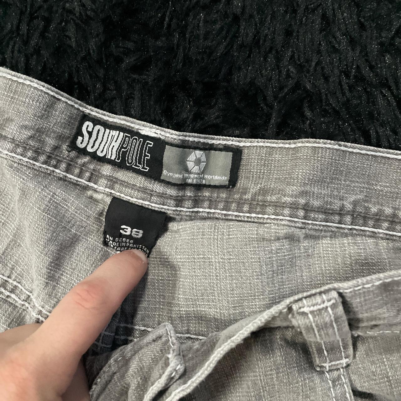 Southpole Black Tab Jeans (38x32) worn by Jesse... | Depop