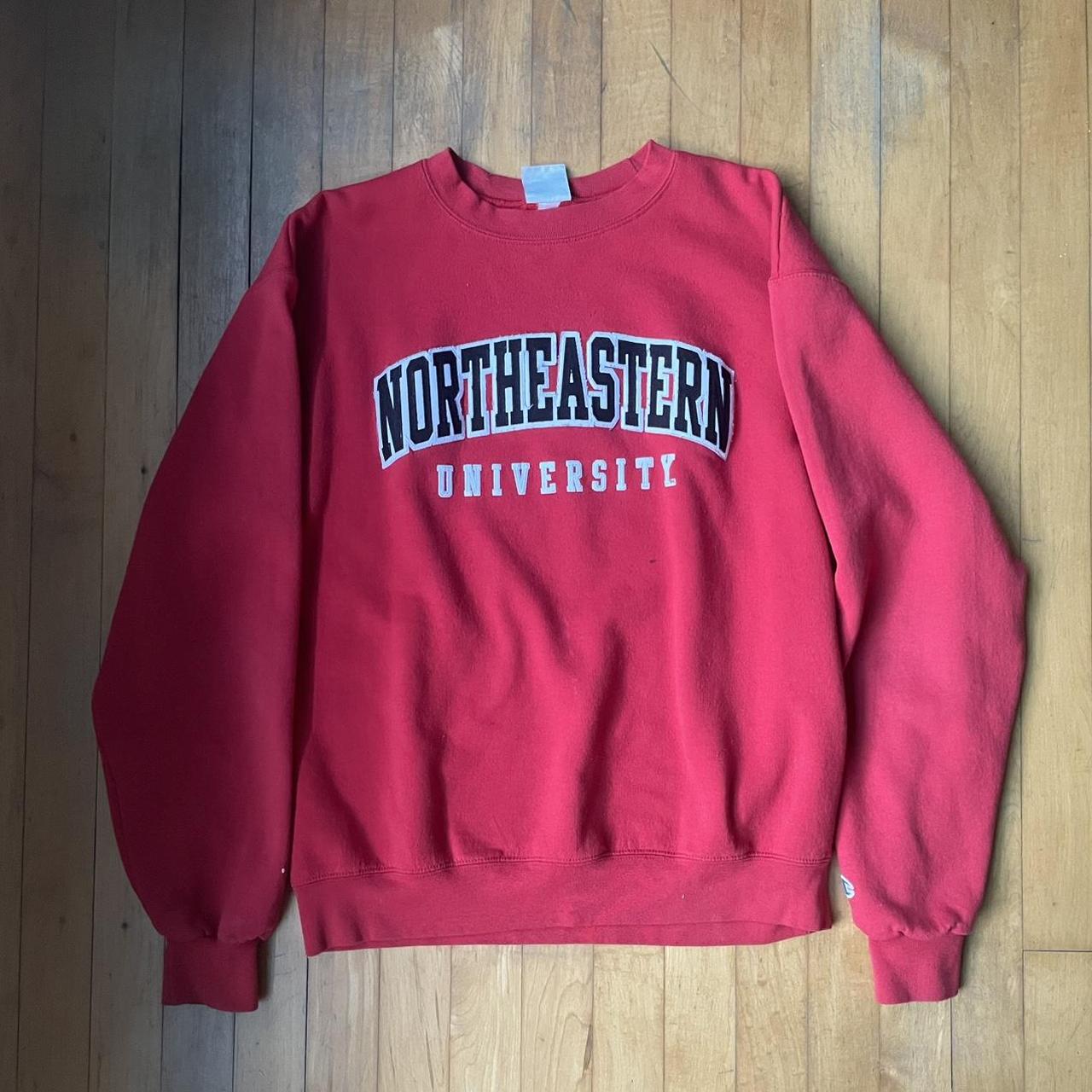 Vintage Champion Northeastern University crew neck... | Depop