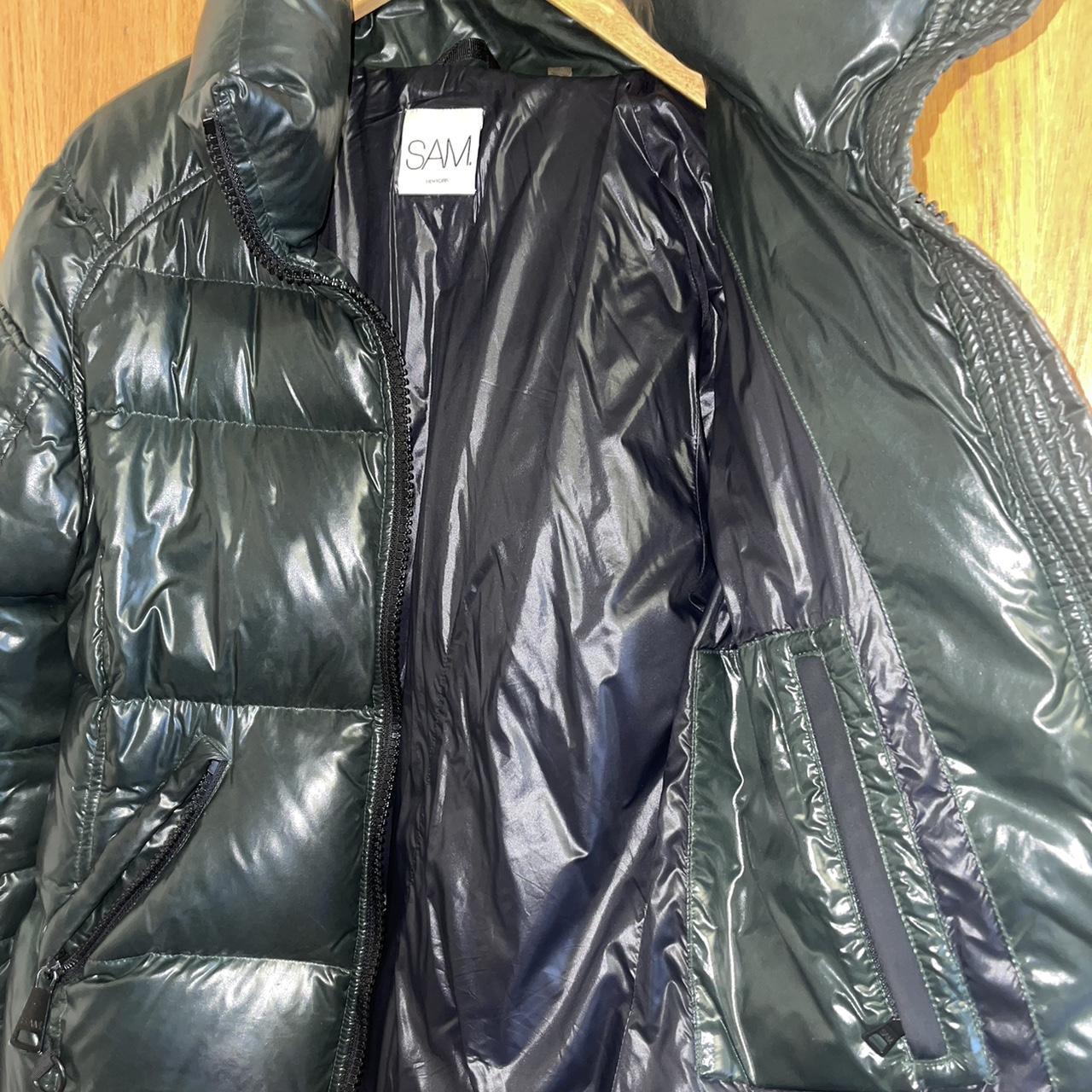 Emerald green authentic SAM coat. - Depop