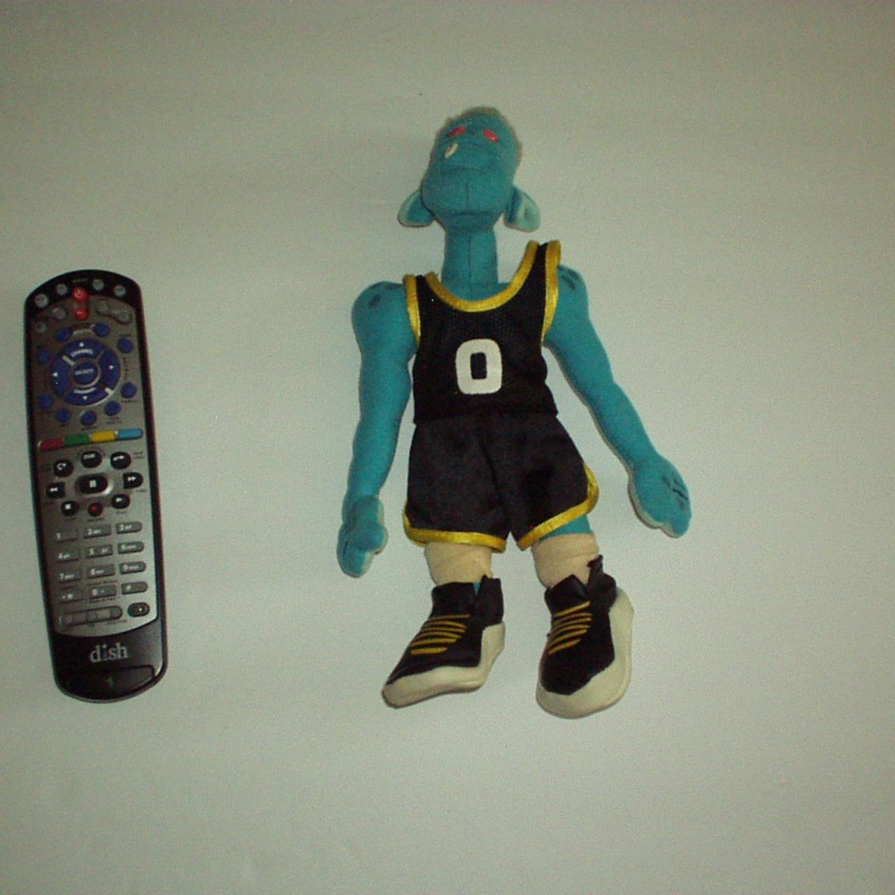 Rare Void Space Jam Monster 12" Plush toy wearing... | Depop