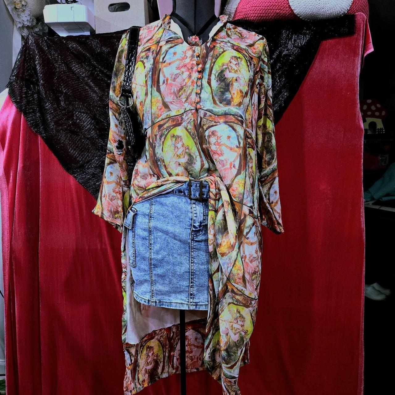 Renaissance fair tunic Features a whimsical fairy... | Depop