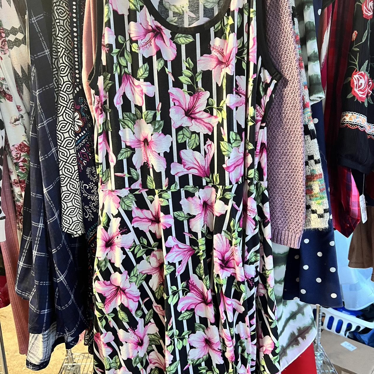 2 sleeveless LulaRoe tank dresses - Depop