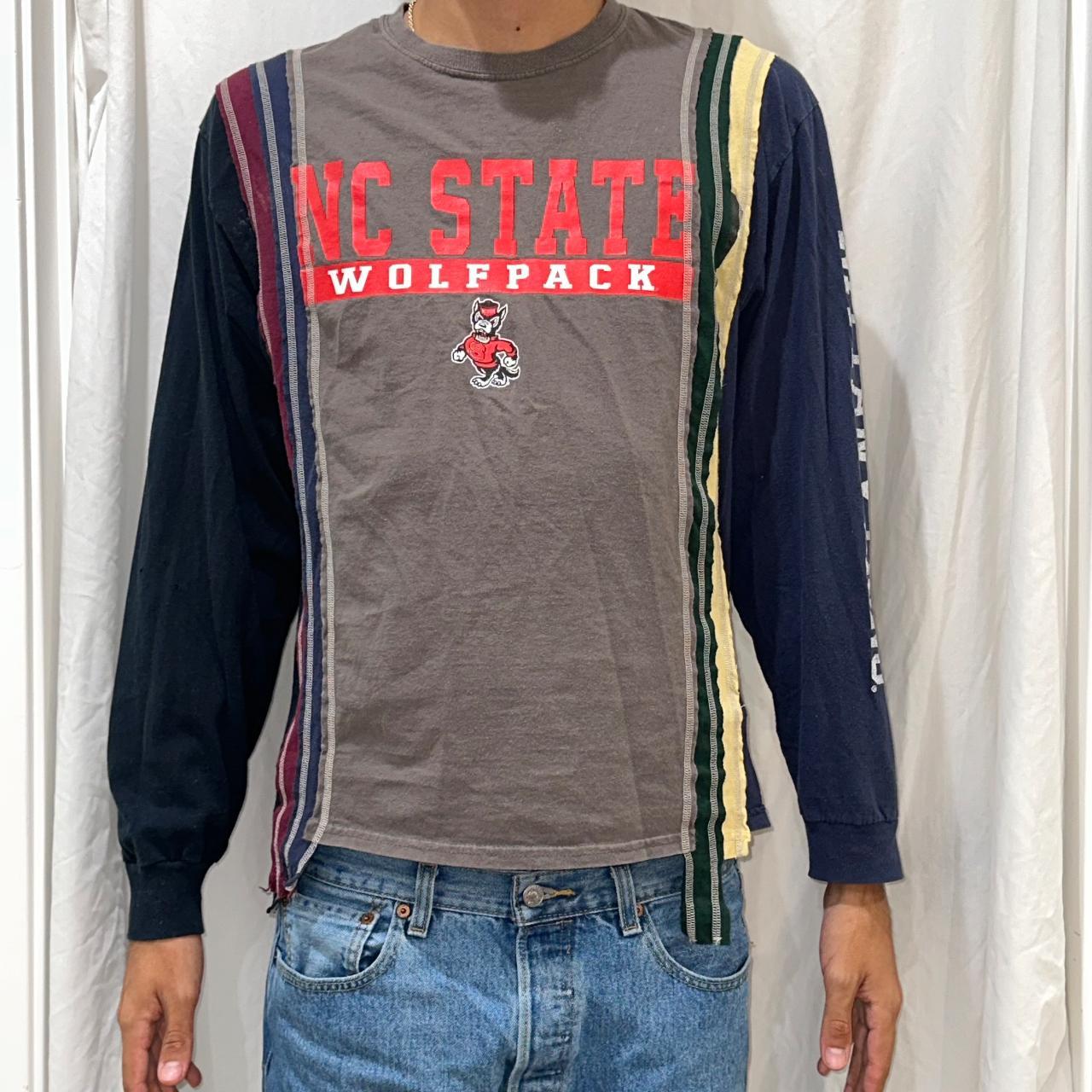 Needles Long Sleeve Nc State Reworked... - Depop