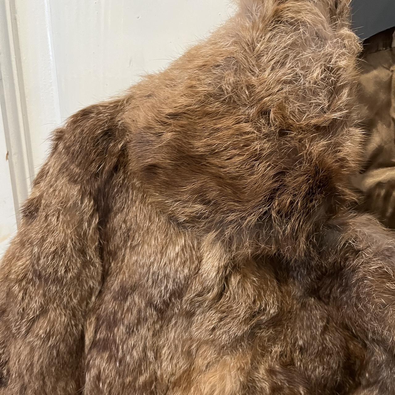 Faux fur women winter coat - Depop