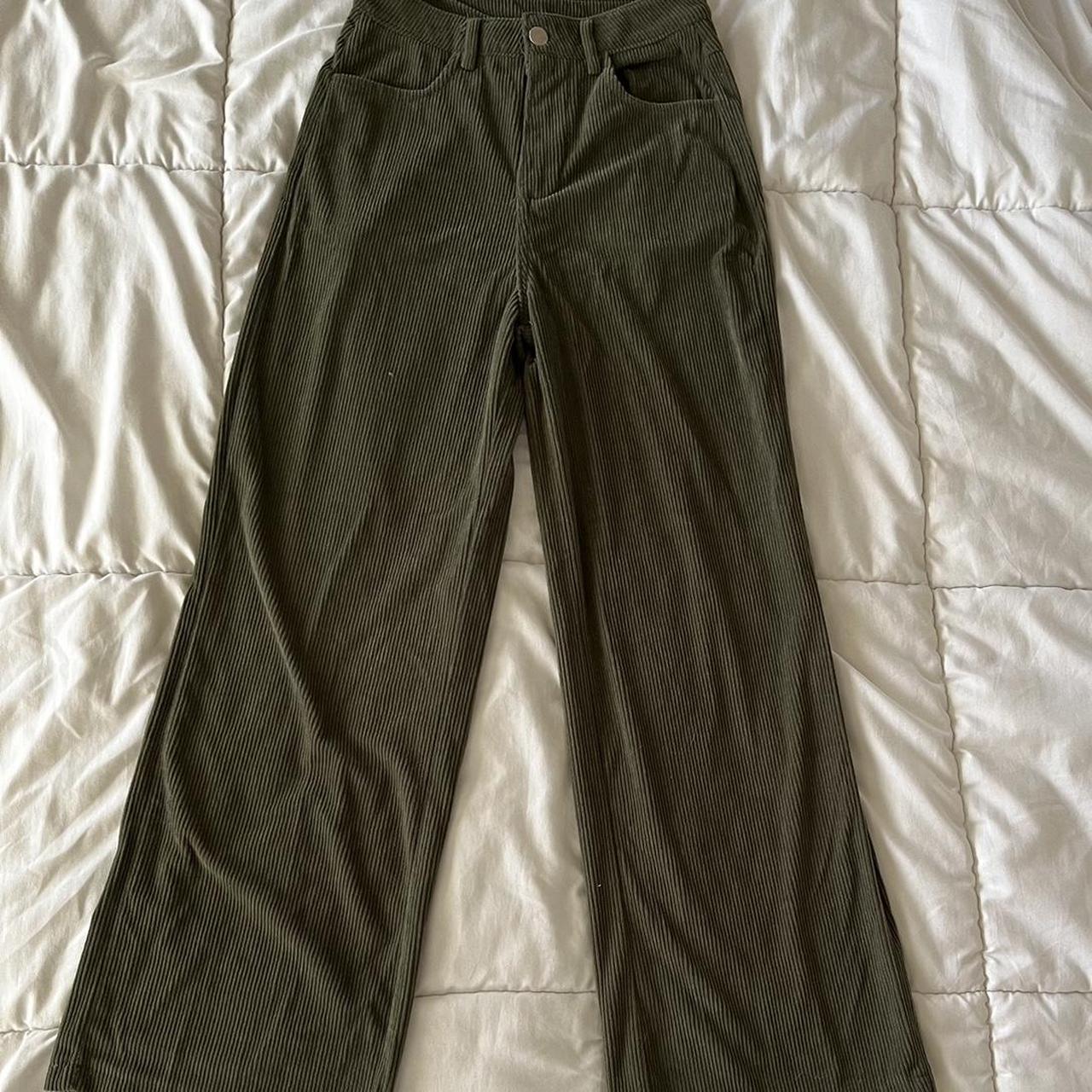 Yesstyle size s corduroy pants thin-like fabric... - Depop