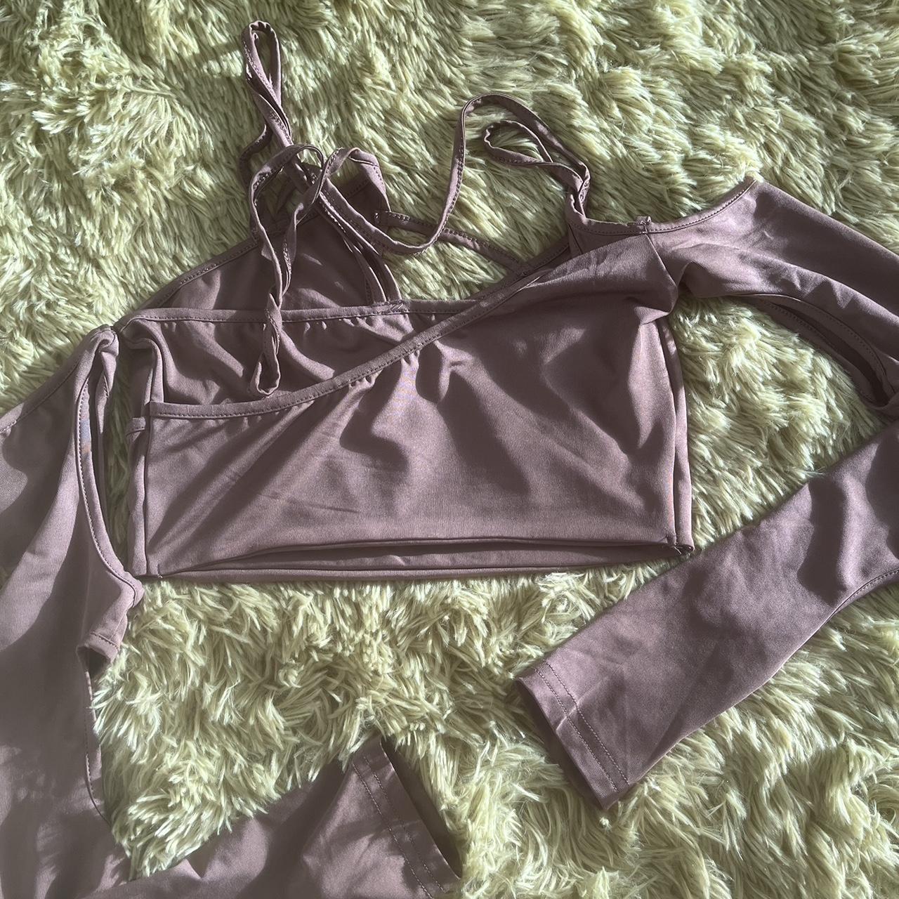 Brown subversive top Size small - Depop