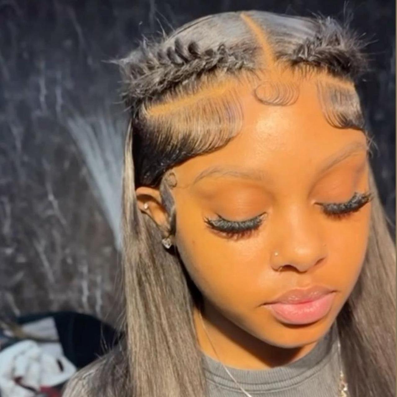 Lace front wig 30 inch already styled worn once | Depop