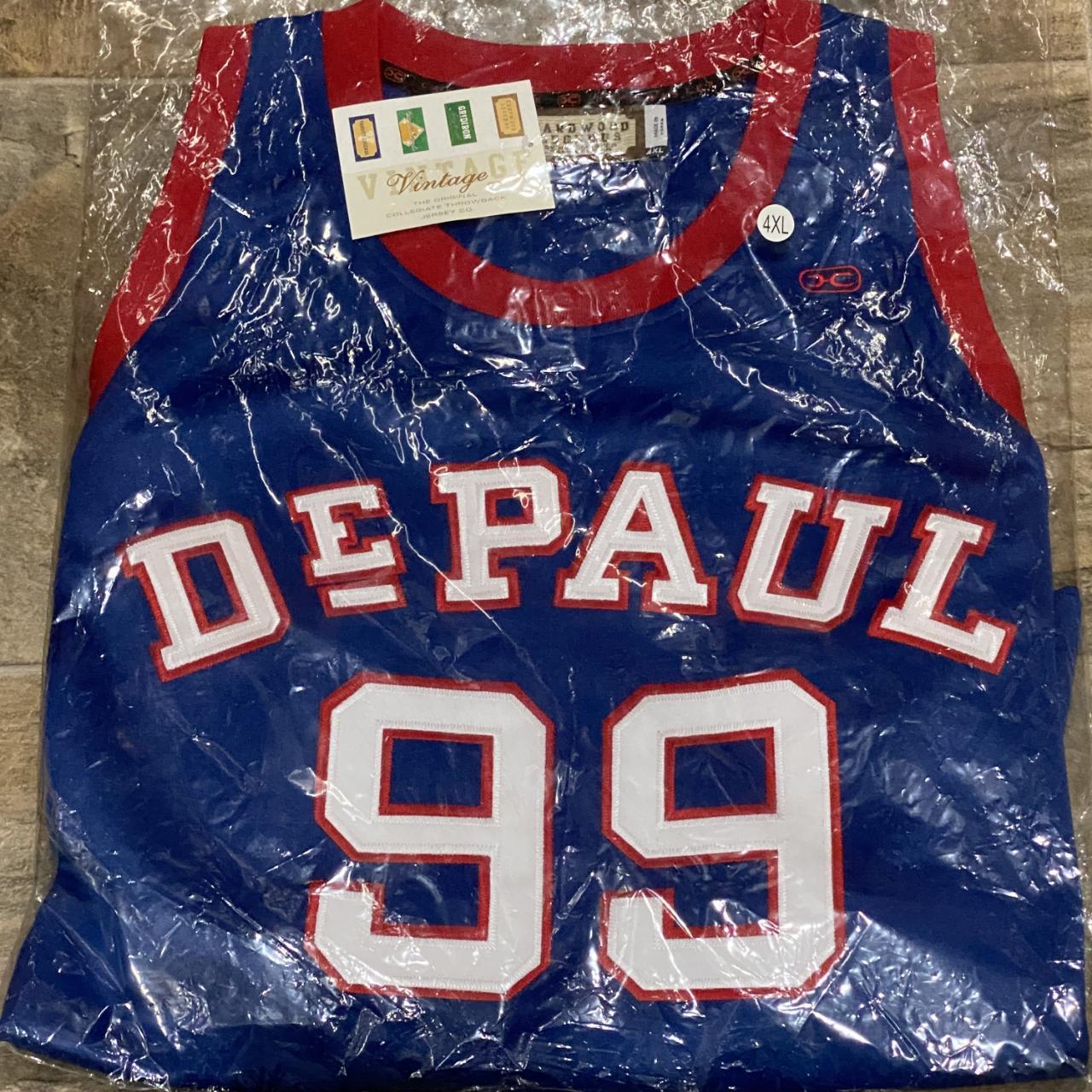 Offered for sale is a brand new George Mikan Depaul... - Depop