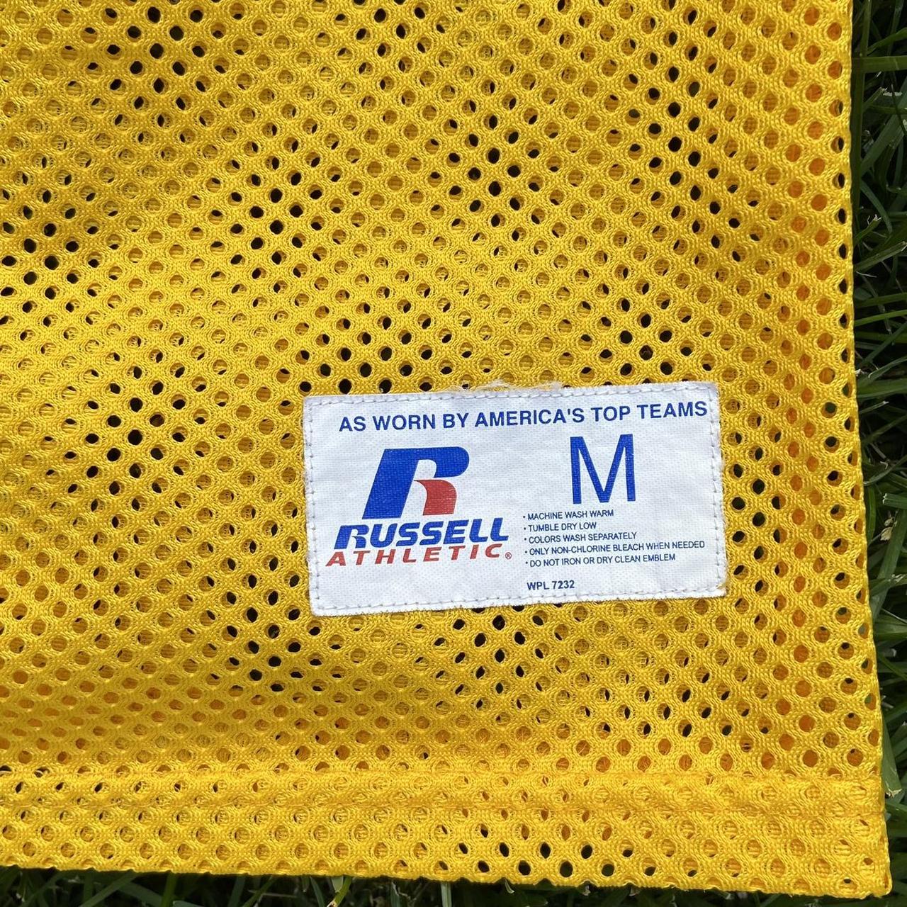 Yellow football jersey #vintage #football - Depop