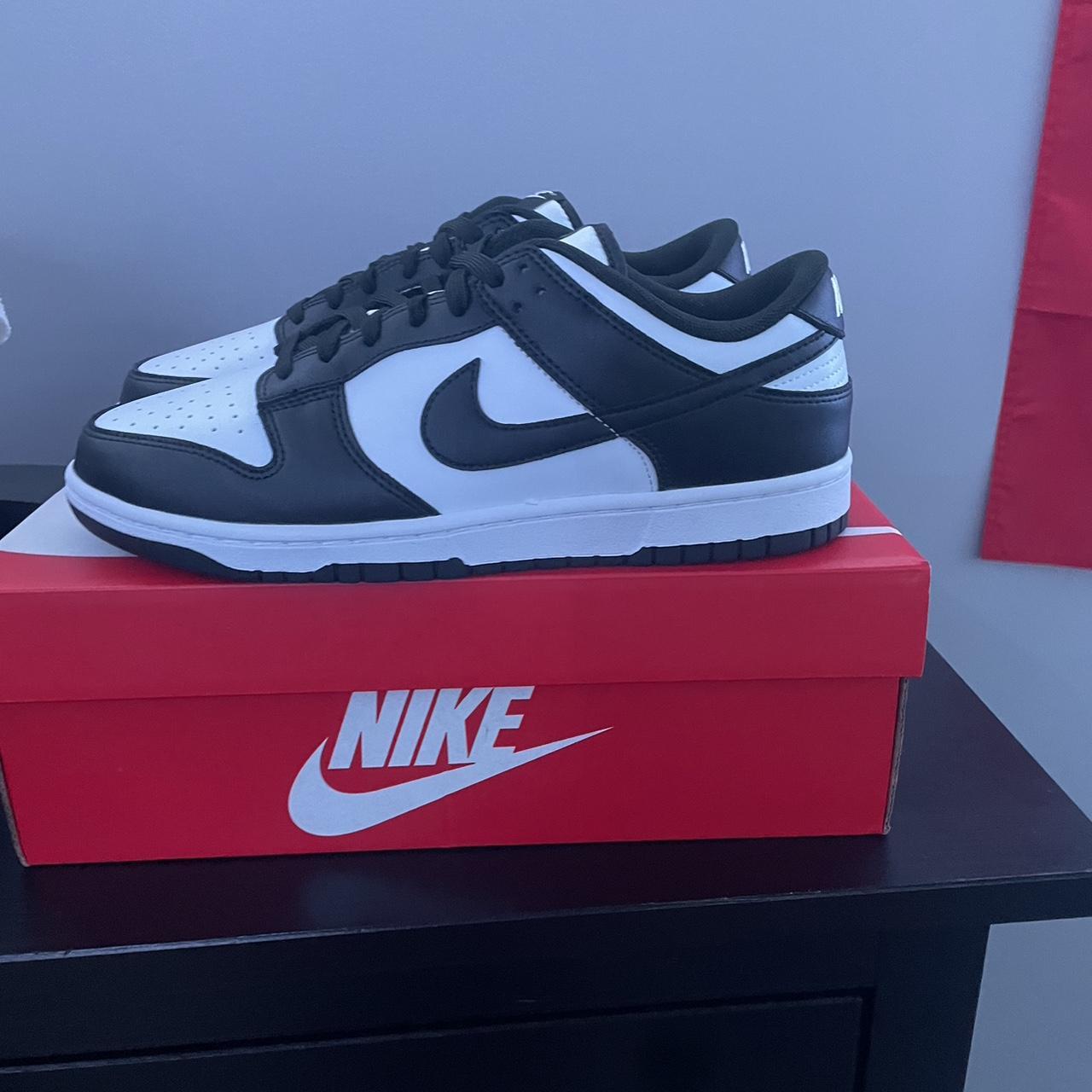 Nike Panda Dunks For Sale Size 10 Color Black Depop