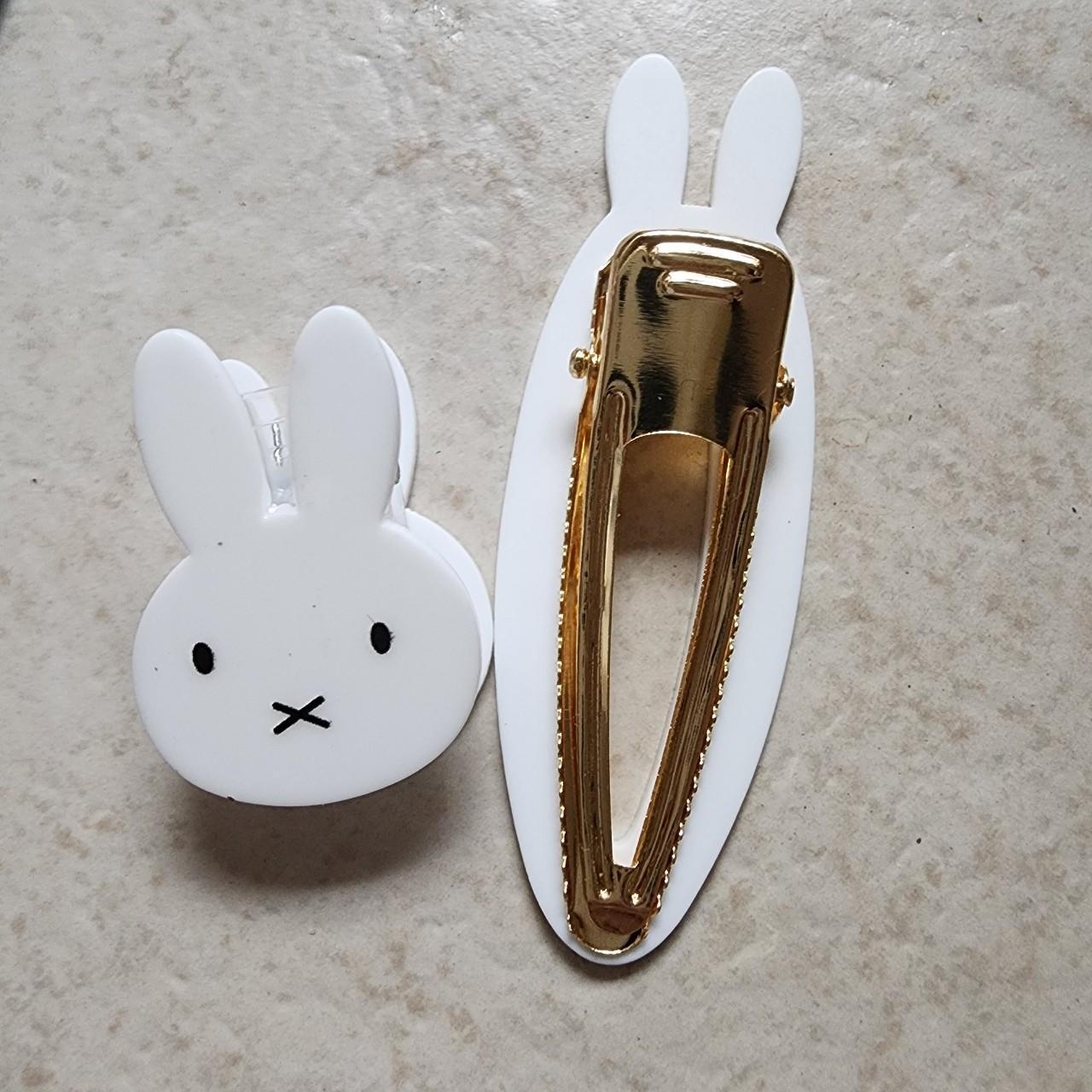 Miffy hairclips set Comes with the 2 hair... - Depop