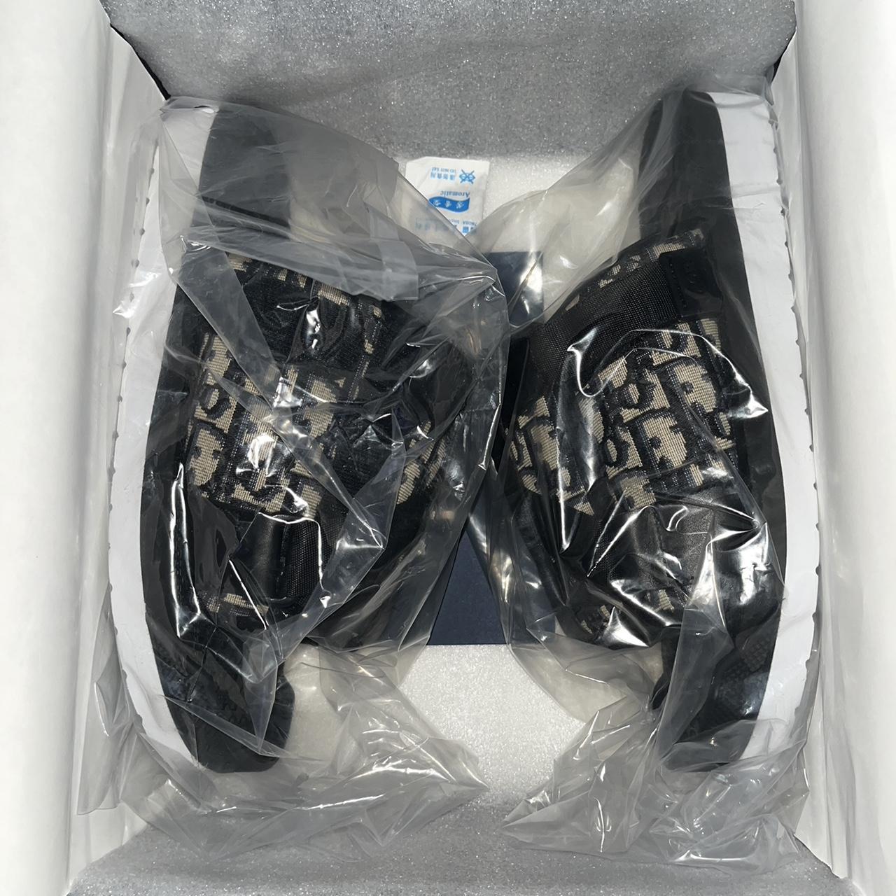 DIOR ALPHA SANDAL (DRACO SLIDES) 1:1 Pair Never... - Depop