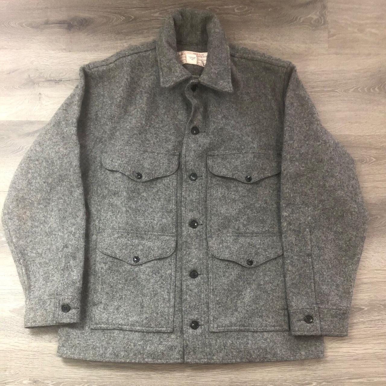 Vtg 80’s C.C. FILSON Heavyweight Six Pocket CRUISER... - Depop