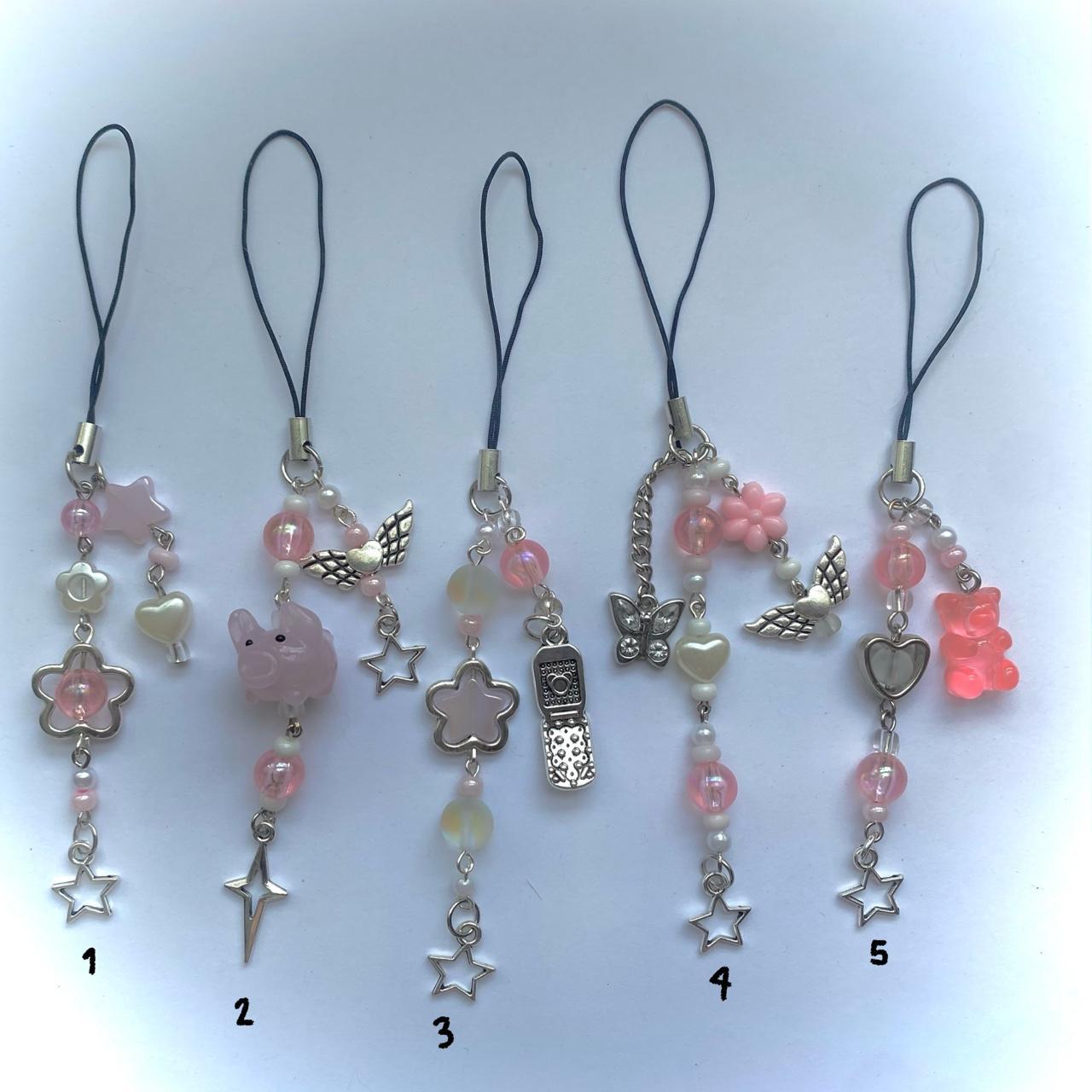 Pink phone charms! ʚ ︎ɞ Please DM to purchase,... - Depop