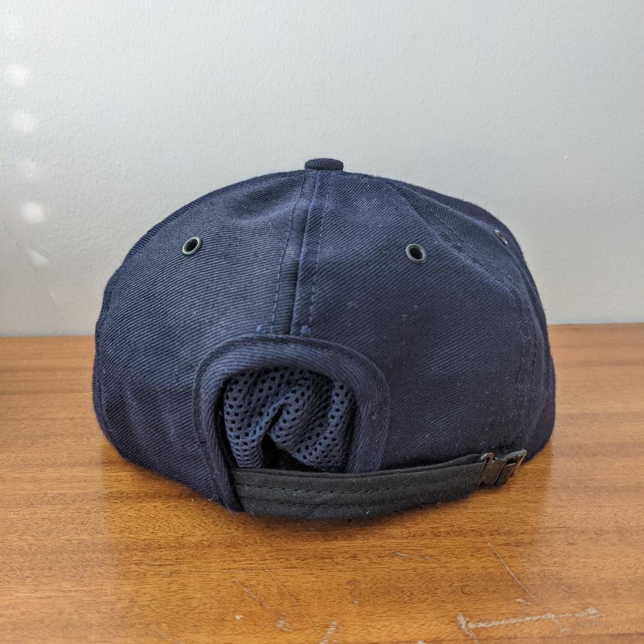 Deadstock 90s BMW Car cap / hat. Strapback. Navy... - Depop