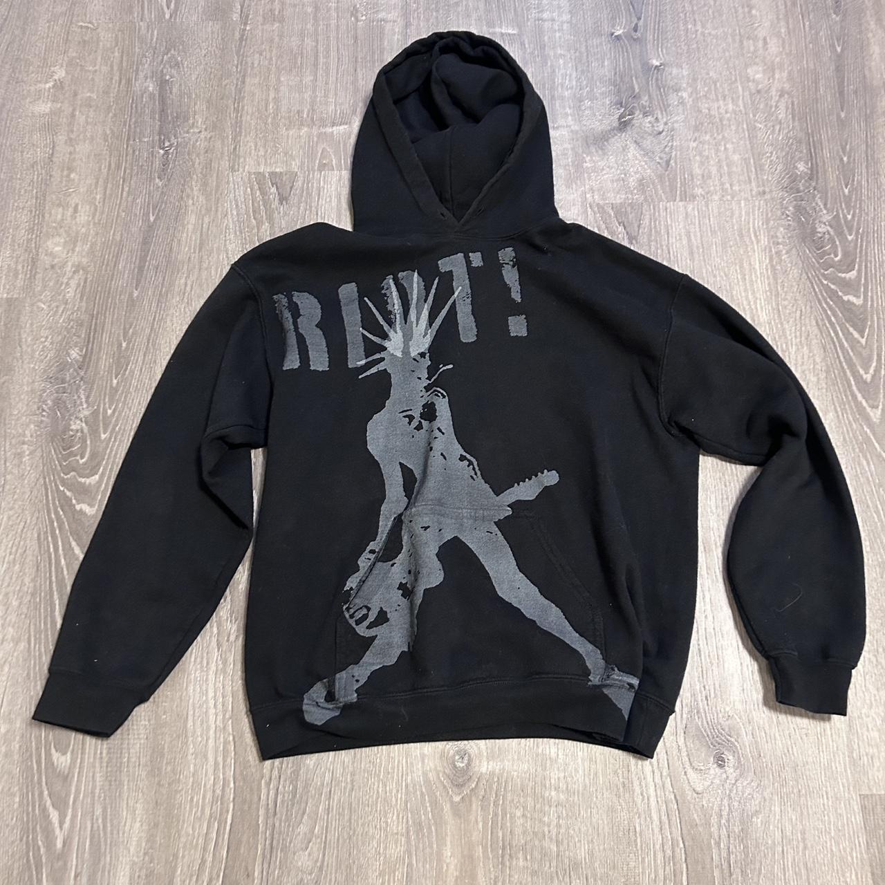 Riot! Uvsailles Hoodie size Medium - Depop