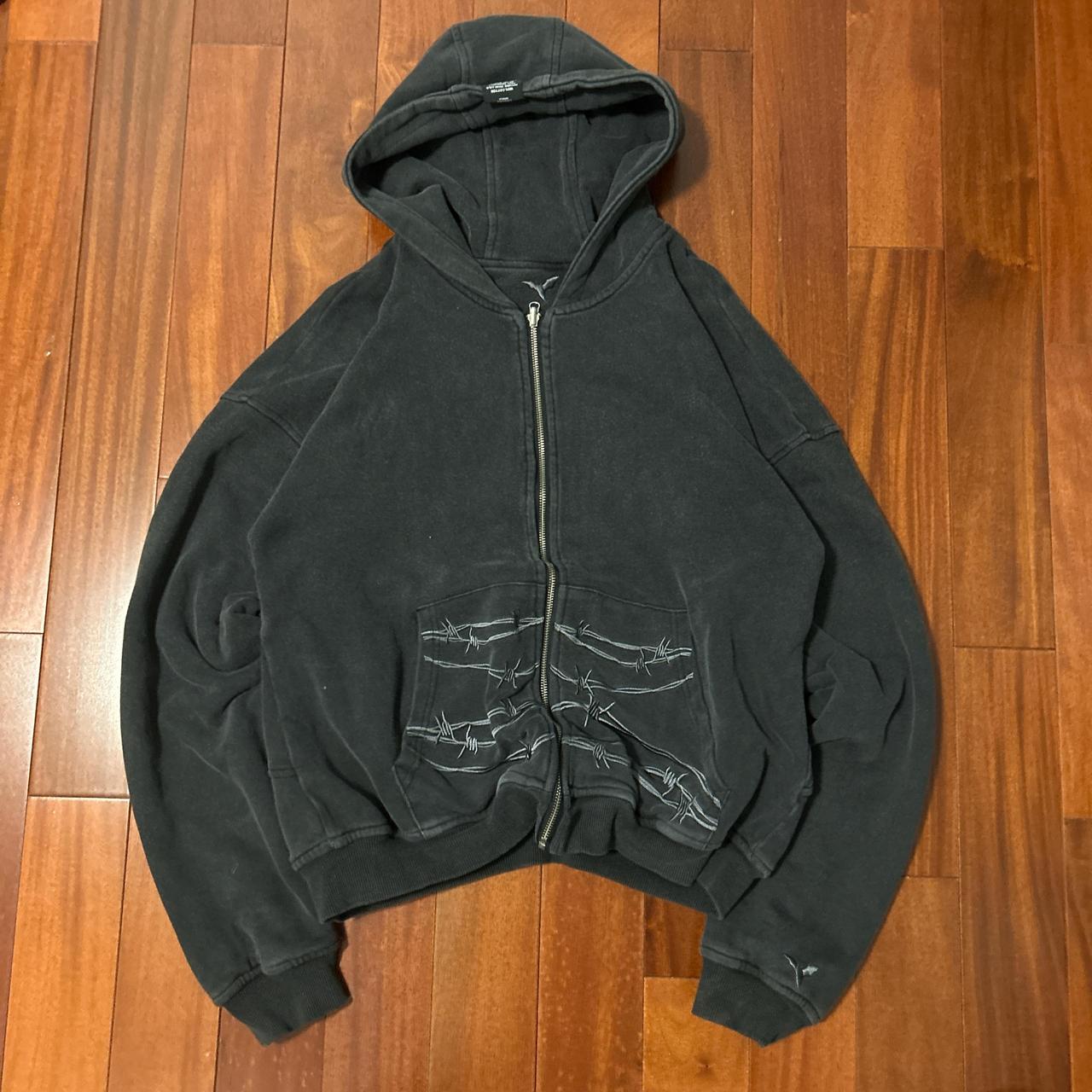 Reversible ditch zipup Never restocking super... | Depop