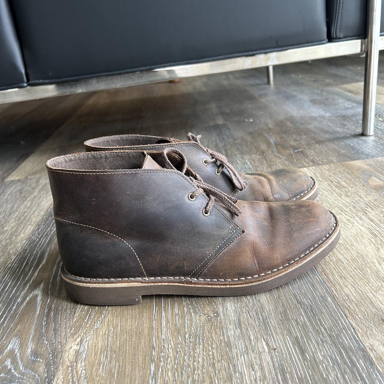 Men’s Clark’s - brown - us size 10 Laces have been... - Depop