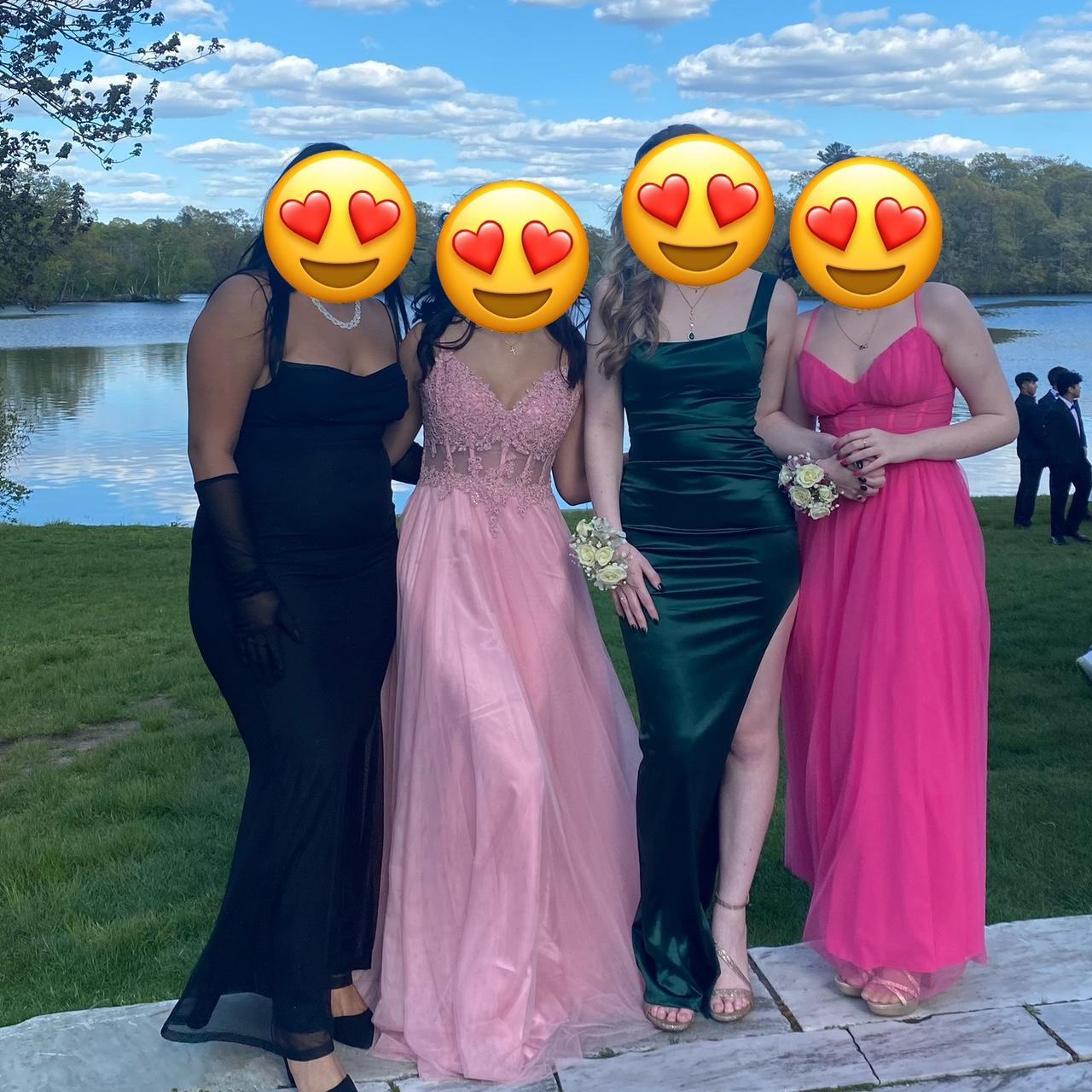 Pink Windsor prom dress - Depop