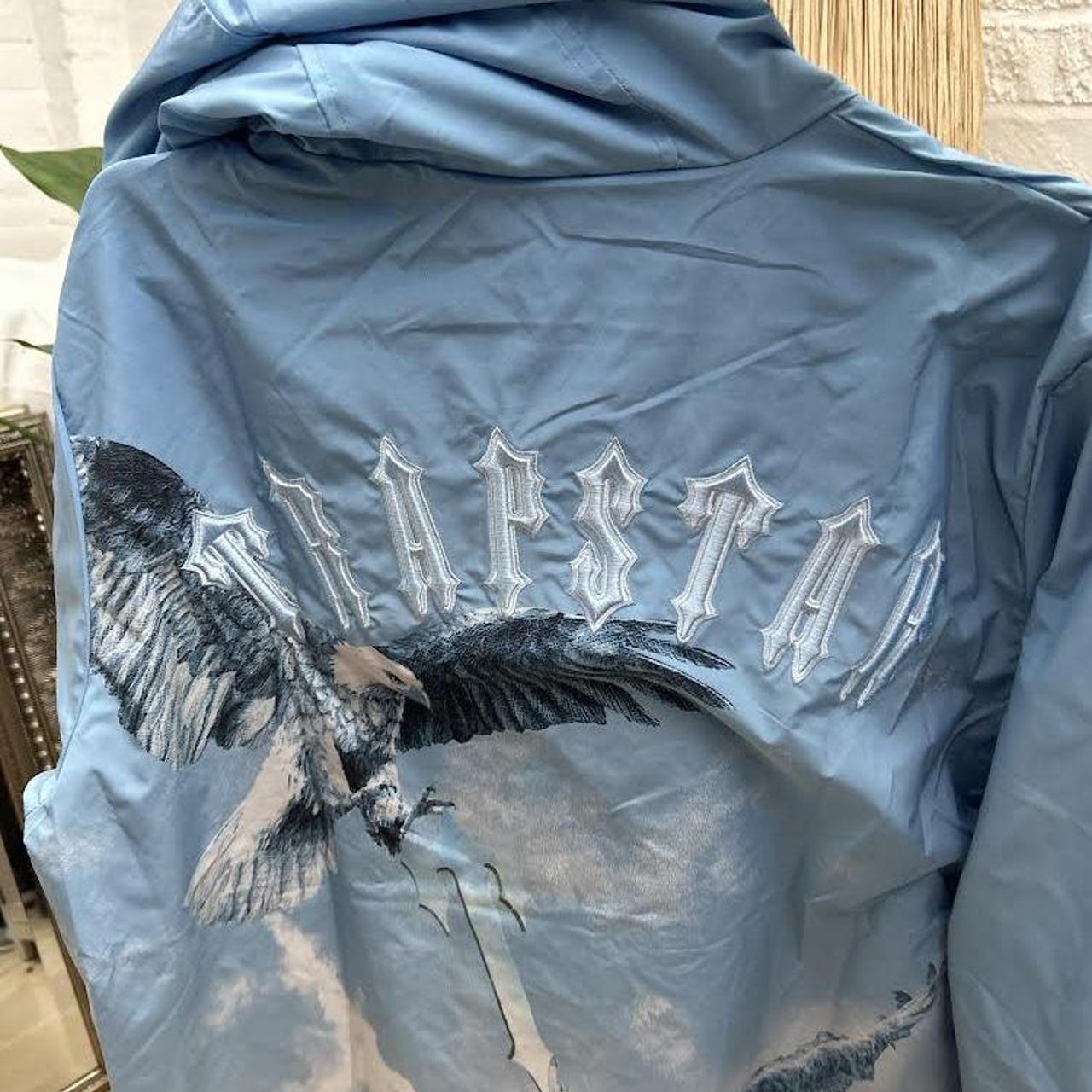 Blue Trapstar windbreaker Brand new - Depop