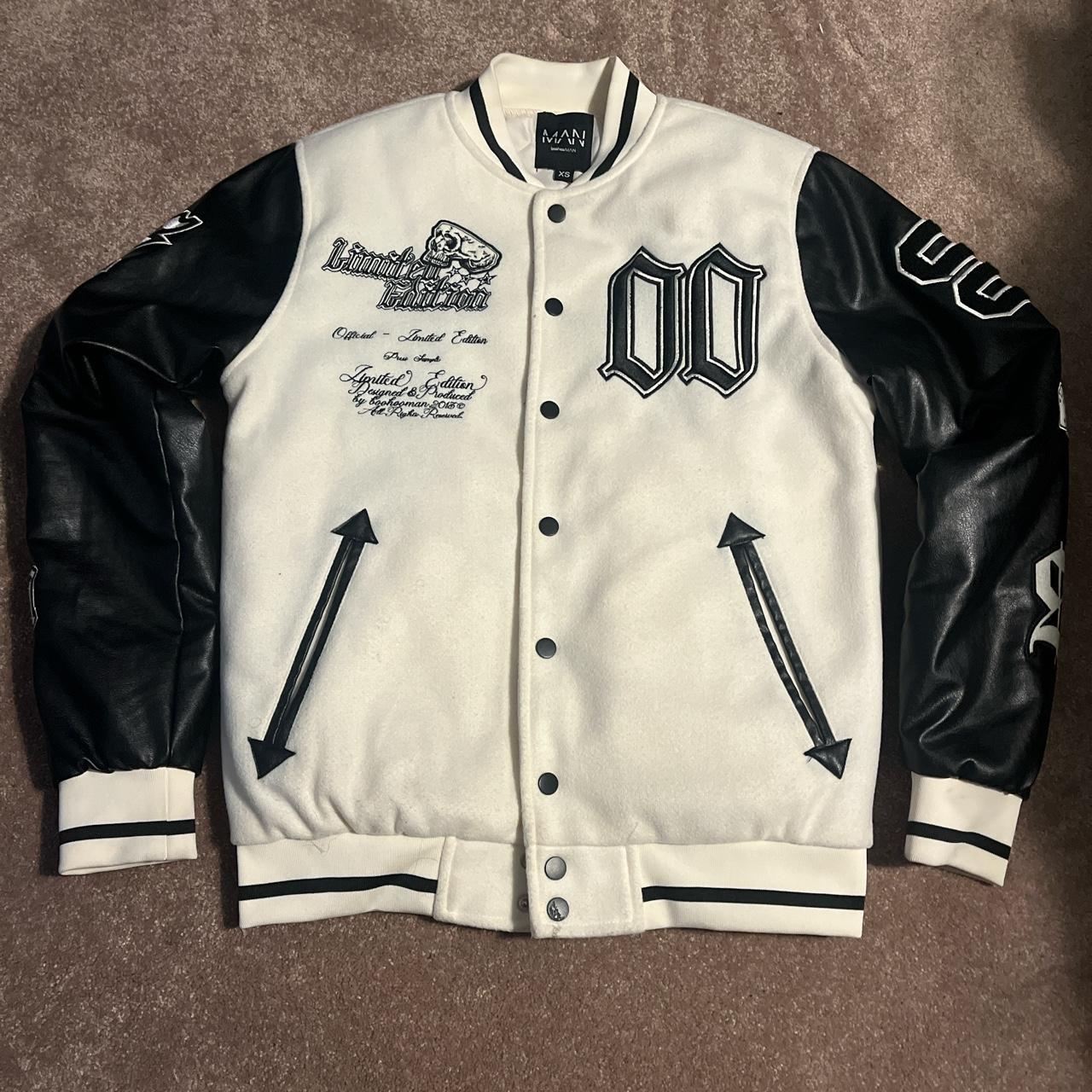Limited edition varisty Jacket Size xs first like... - Depop