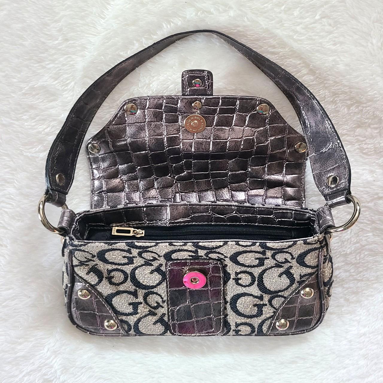 GUESS WOMEN'S HANDBAG LEAD / SILVER COLOR. GUESS... | Depop