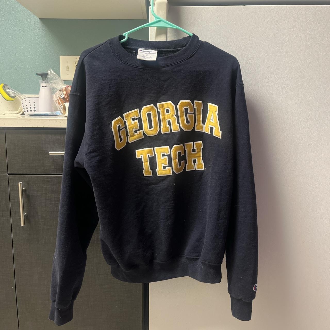 Medium Georgia Tech Crewneck No noticeable flaws - Depop