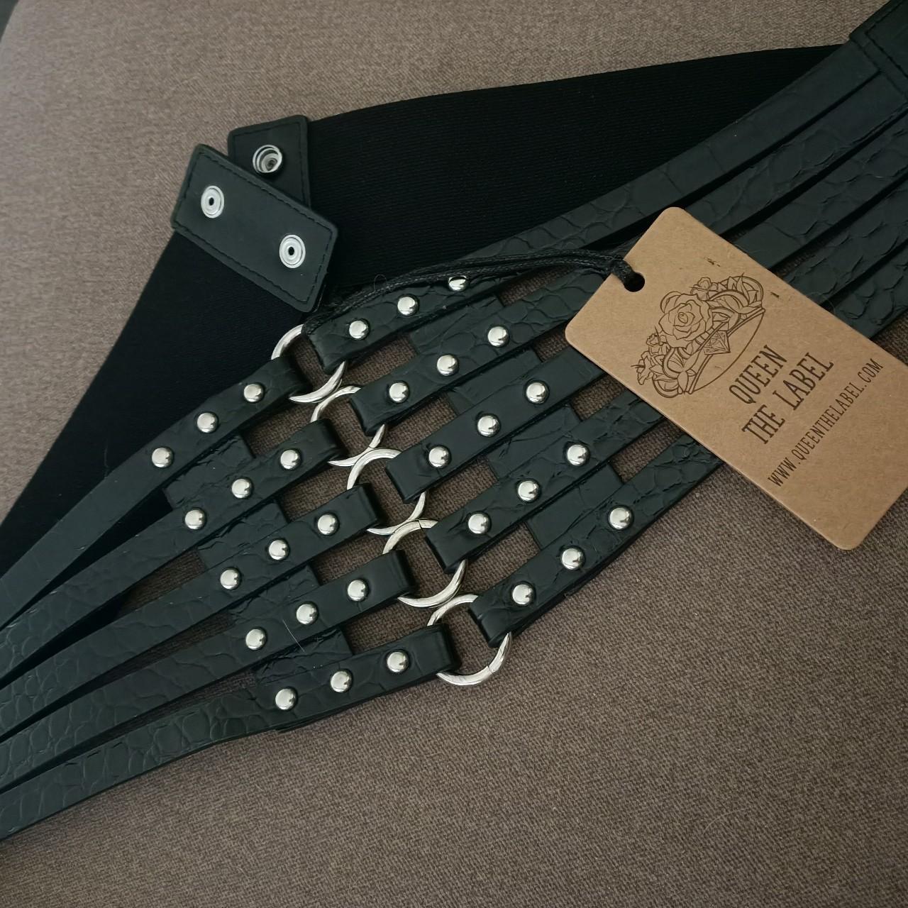 Queen the Label - Wanderer belt. Black Size 3, 92cm... - Depop
