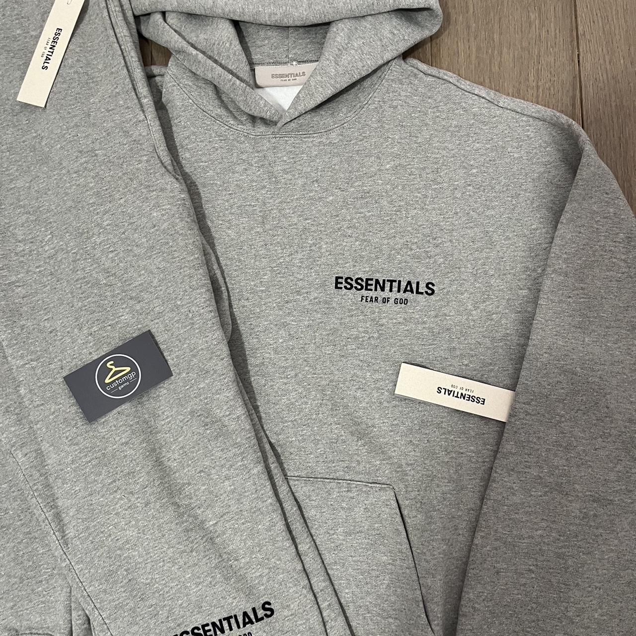 FOG Essentials SS22 Dark Oatmeal Grey tracksuit size... - Depop