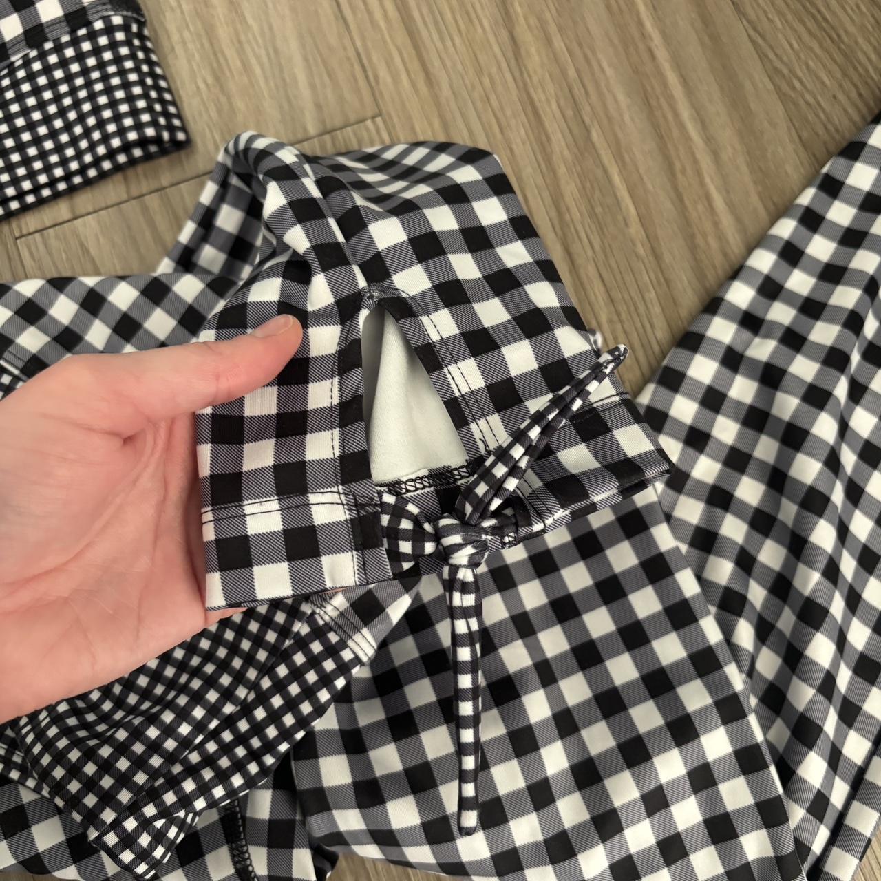 Marshall’s gingham workout set sports bra and... - Depop