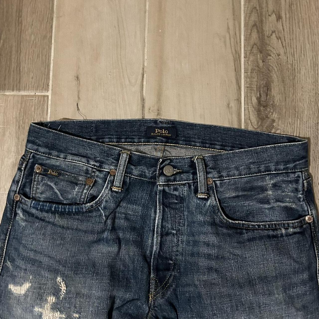 Faded Vintage distressed and repaired patchwork polo... - Depop