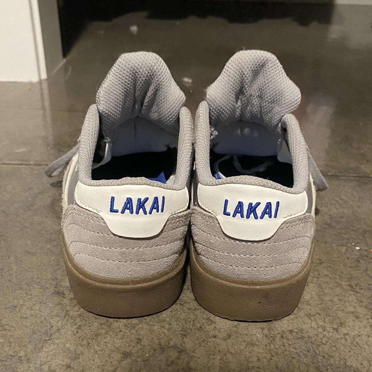 Men's size 6 Grey Lakai shoes, worn 3 to 4 times,... - Depop