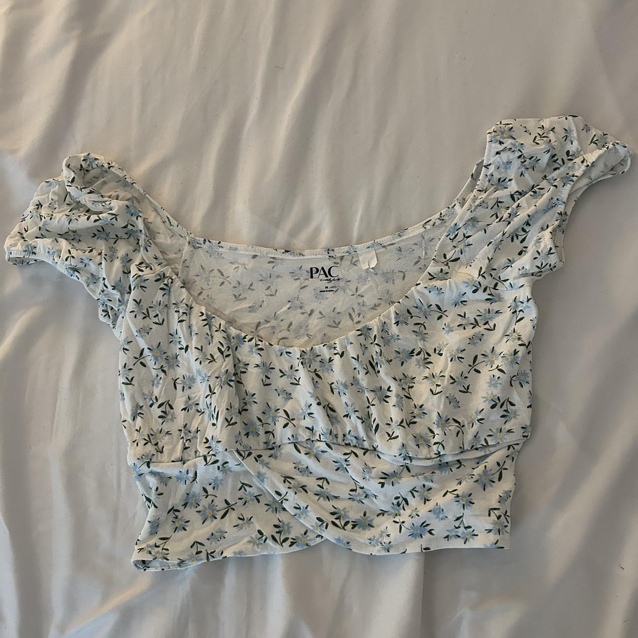 PACSUN floral top - Depop