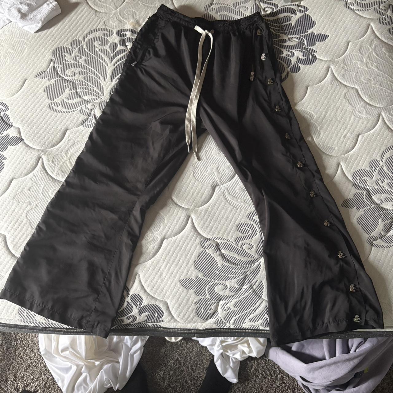 vintage hellstar wide bottomed track pants very... | Depop