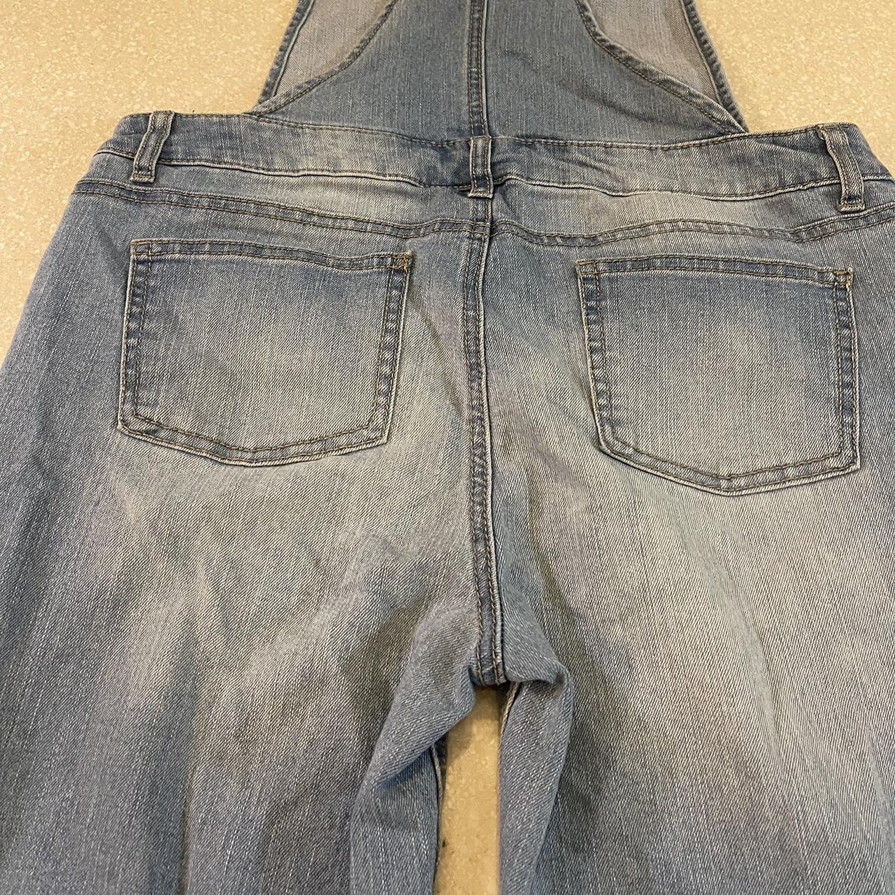 Denim Unicorn Bib overalls….Cat and Jack (14/16 xl... - Depop