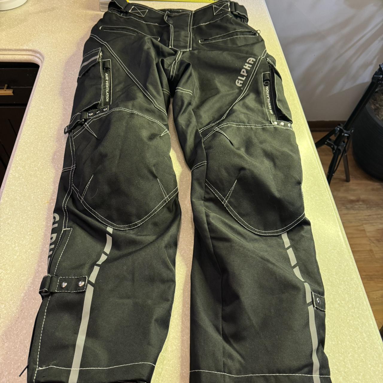 Alpha Cycle Gear Padded Riding Pants. Excellent... - Depop
