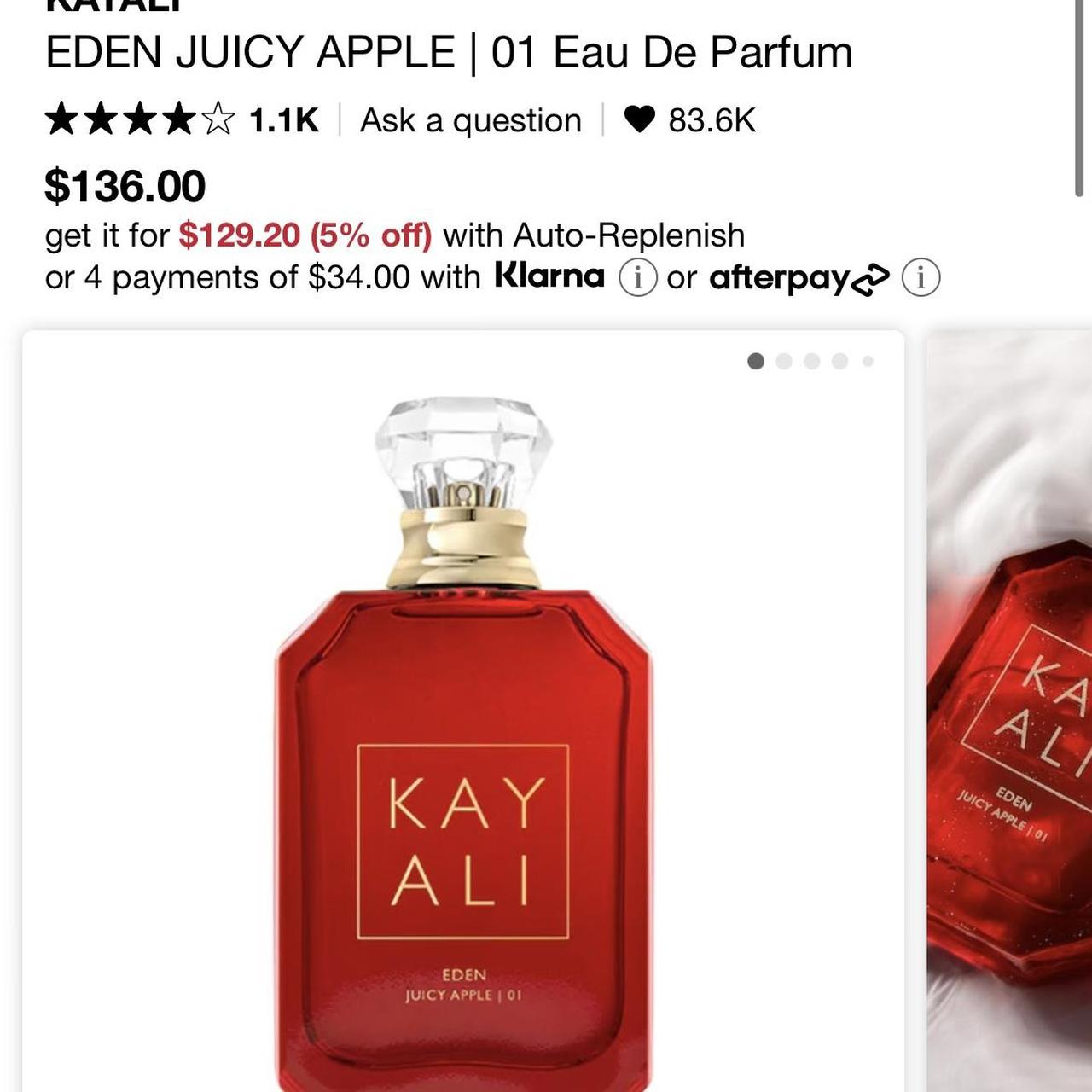 Kayali Eau de Parfum Eden Juicy Apple 50ml Brand... - Depop