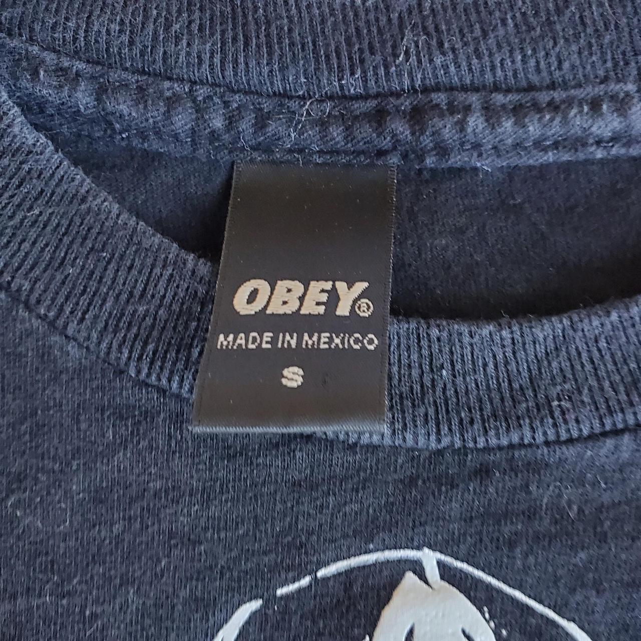 Obey, bicycle gas mask green great shape | Depop