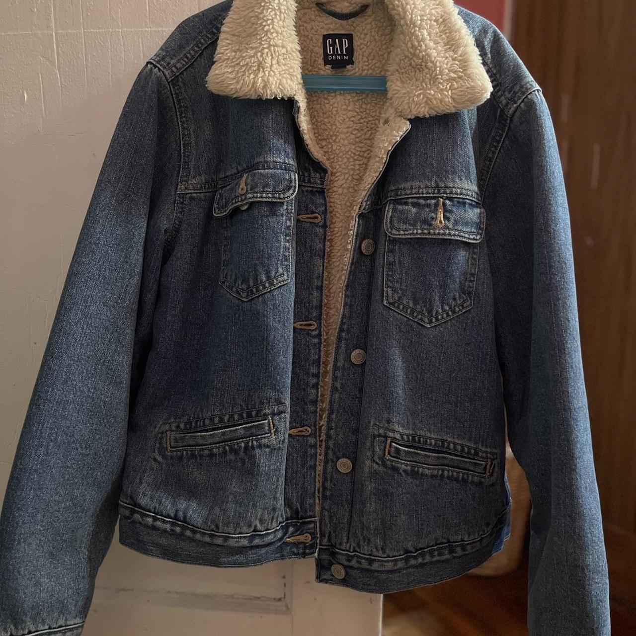 Gap denim jacket, worn at couple of times - Depop