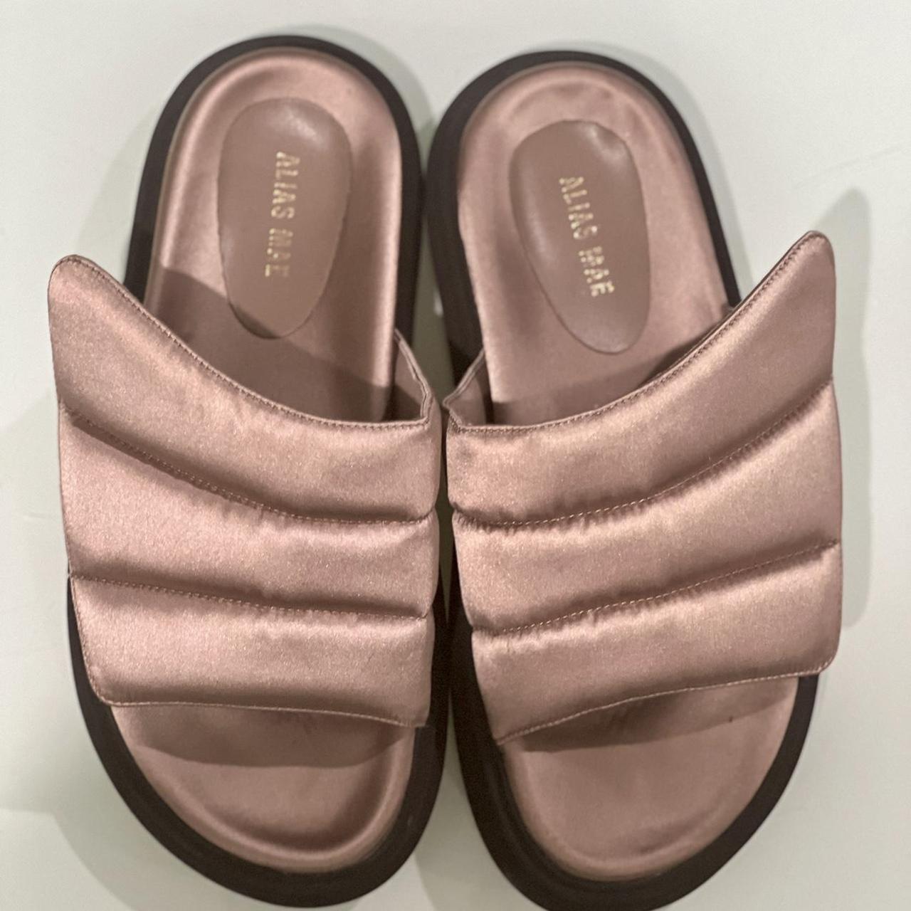 Brand new Alias Mae slides shoes Tried on once when... - Depop