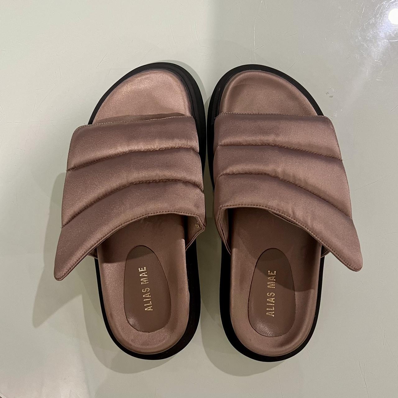 Brand new Alias Mae slides shoes Tried on once when... - Depop