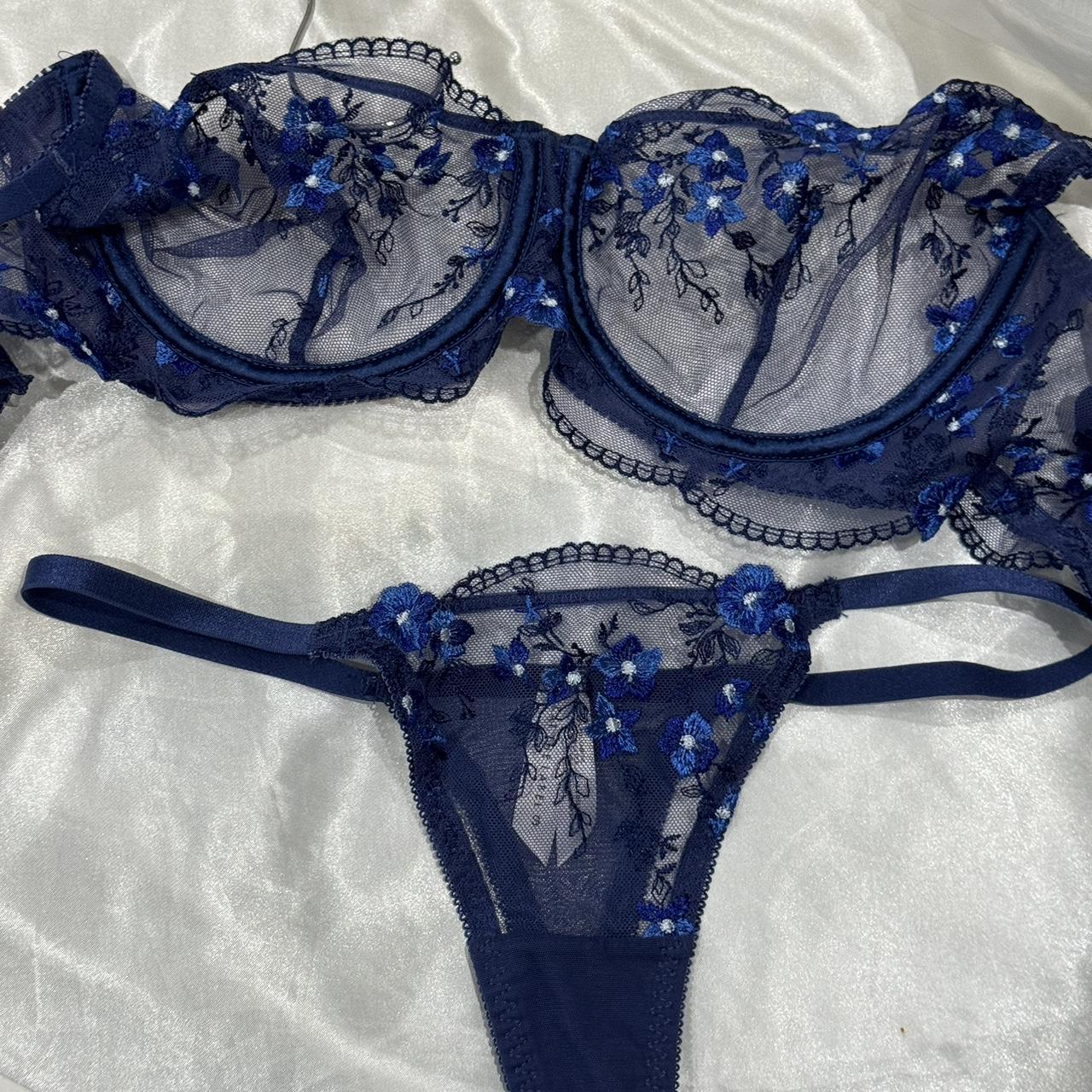 Kat the label bra and undie set - Depop
