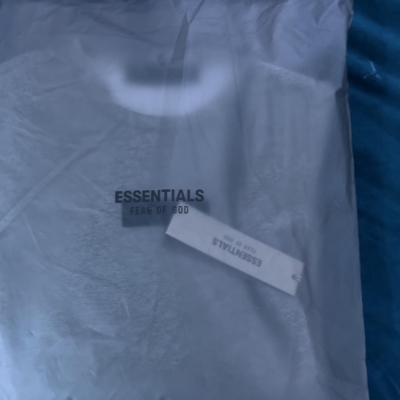 Brand new grey essentials sweat shirt, 100%... - Depop