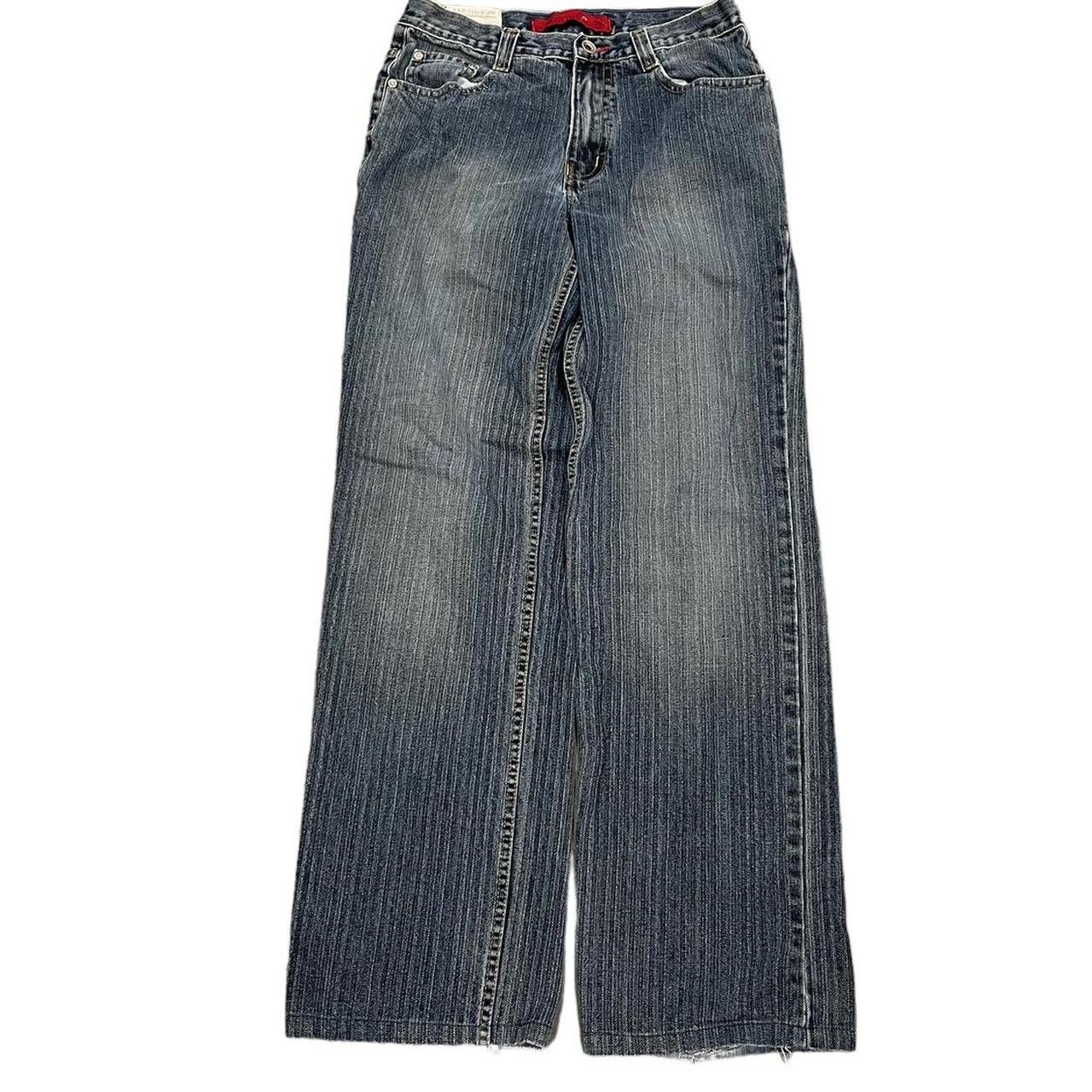 Jnco style baggy fit perfect fade jeans Size: 32... - Depop