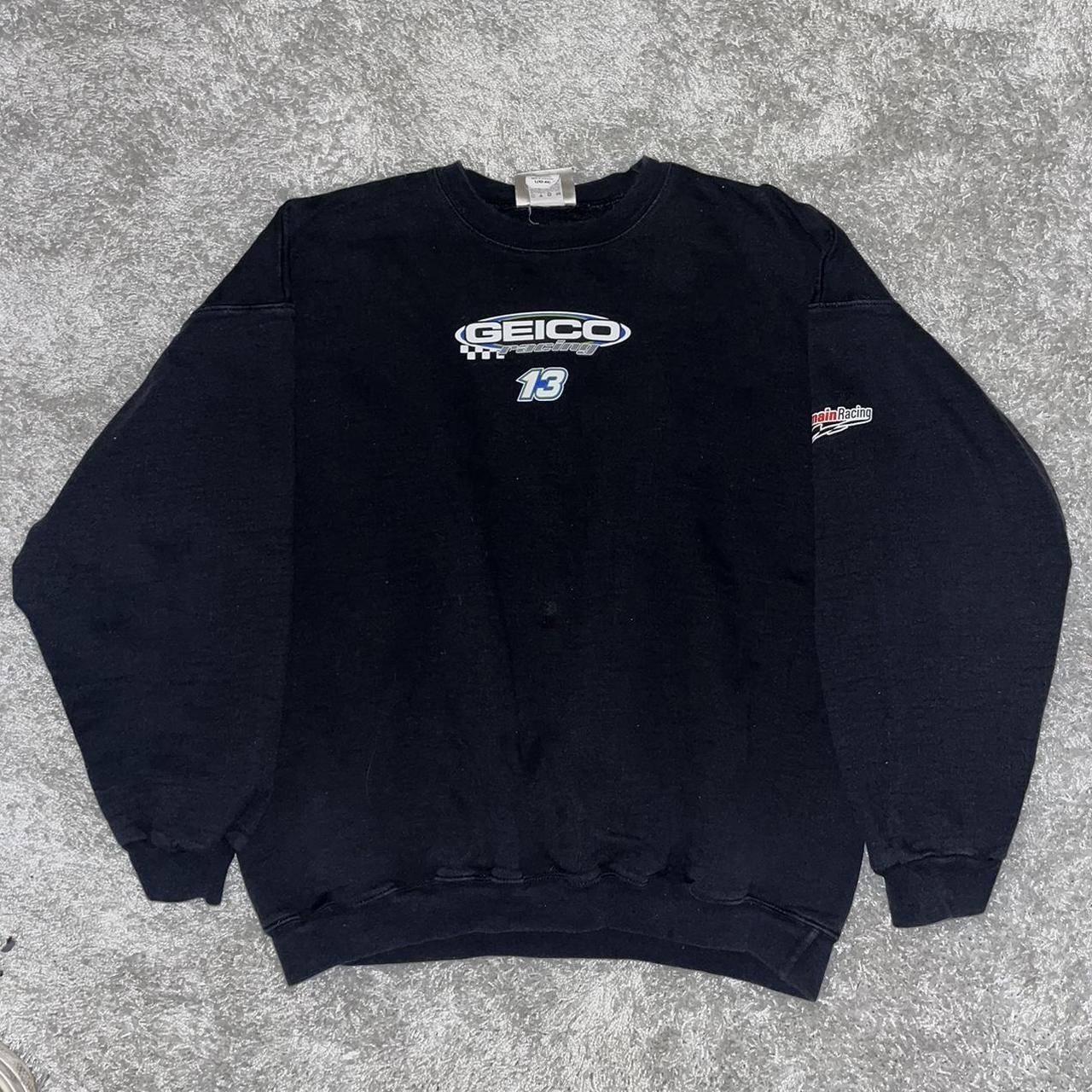 Geico Racing Ty Dillon Crewneck #nascar #geico... - Depop
