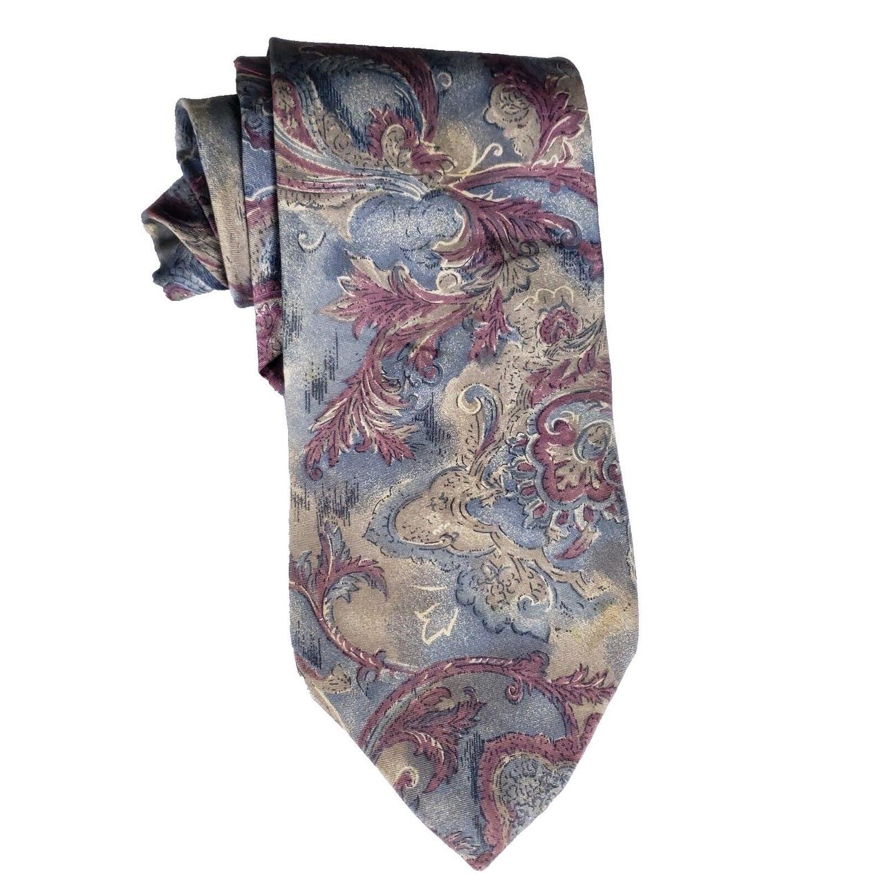 Henry Grethel Paisley Tie Mens Classic Necktie... | Depop