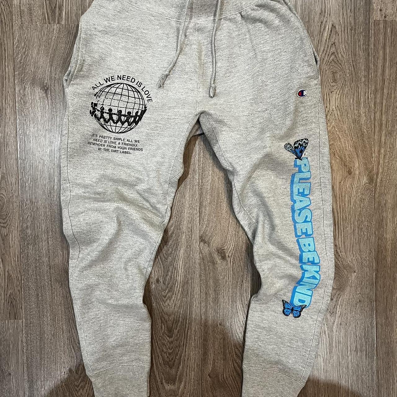 Dirt Label Sweatpants - Depop